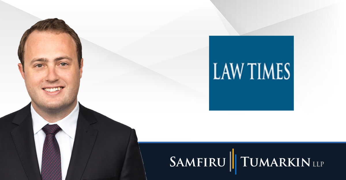 David Vaughan and Jon Pinkus talk layoffs and constructive dismissal with the Law Times ...